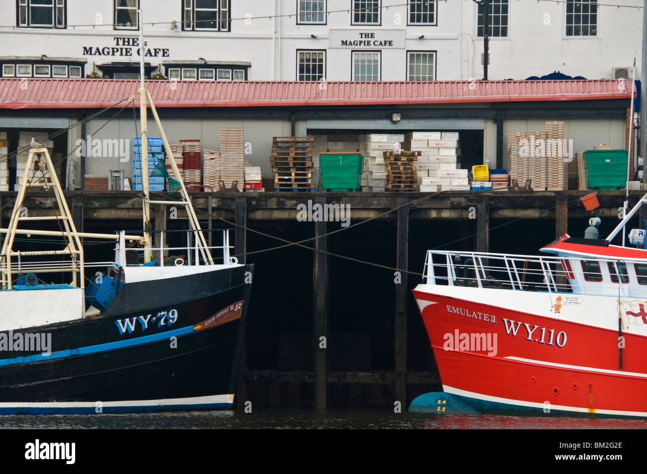 Whitby fishing boats hi-res stock photography and images - Alamy