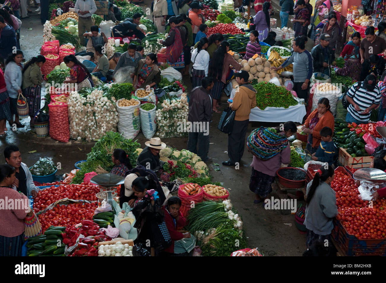 Chichicastenango market, Guatemala Stock Photo - Alamy