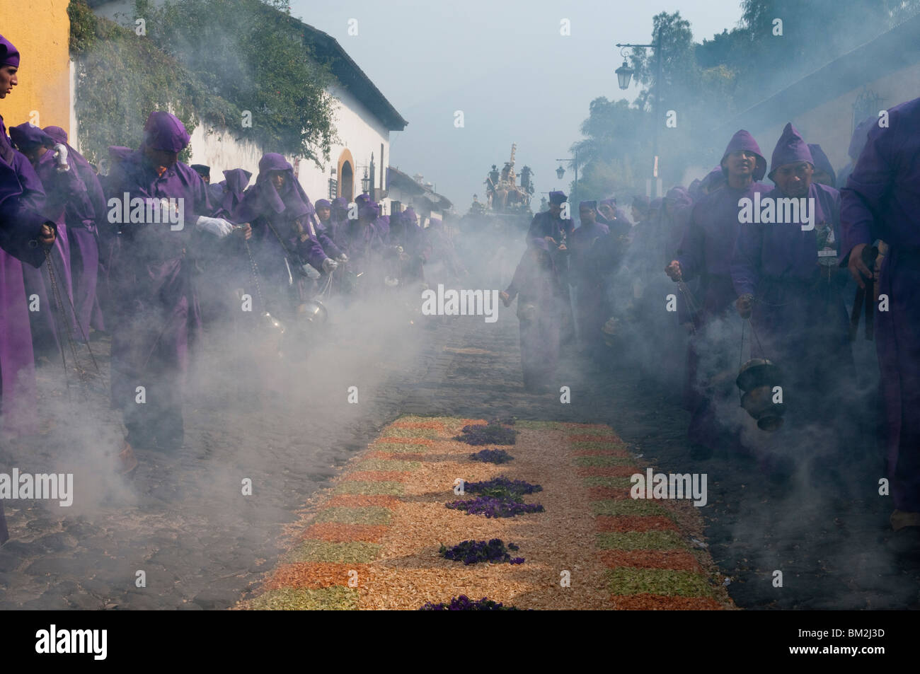 Catholic procession guatemala hi-res stock photography and images - Alamy