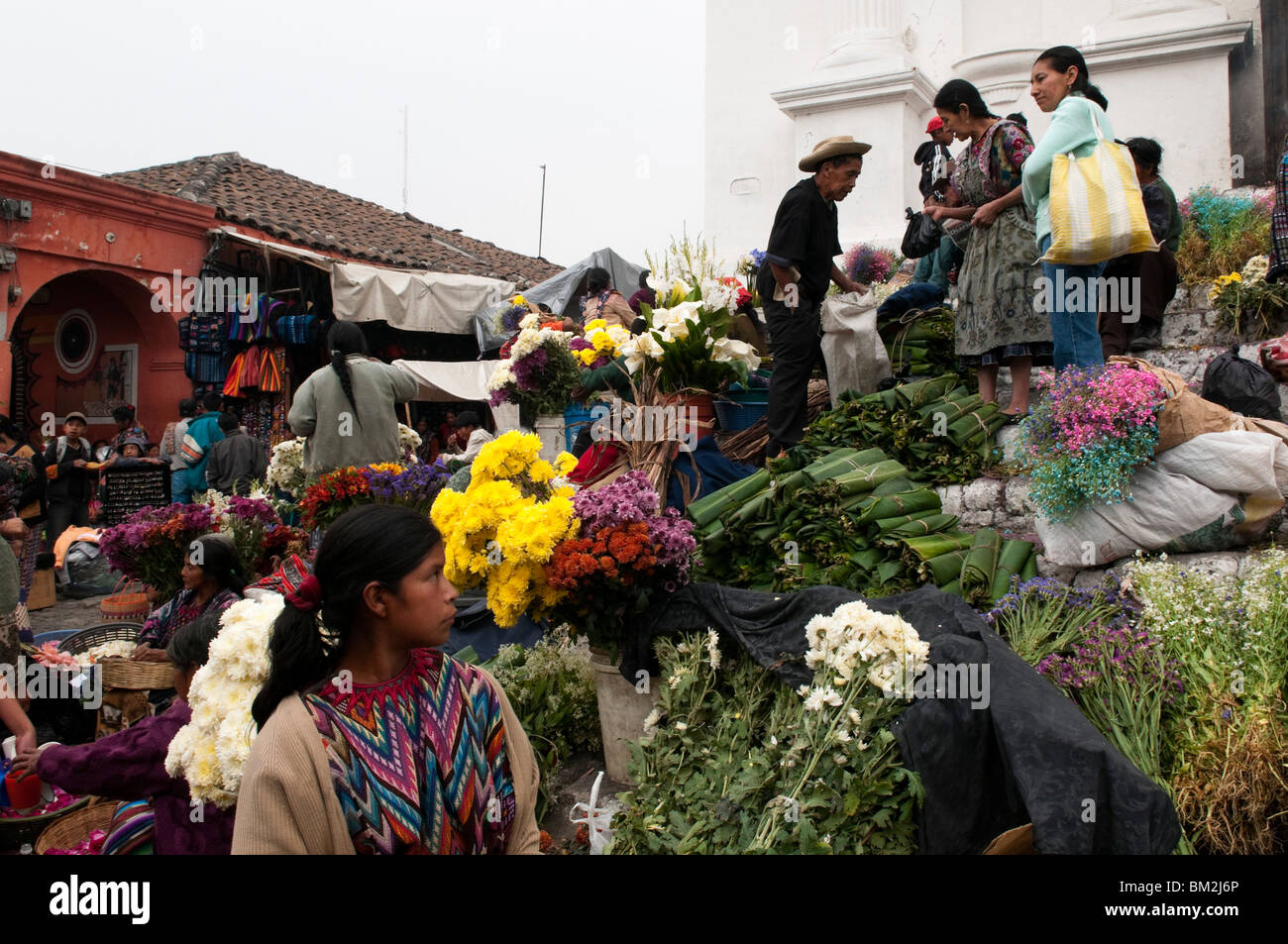 Chichicastenango market, Guatemala Stock Photo - Alamy