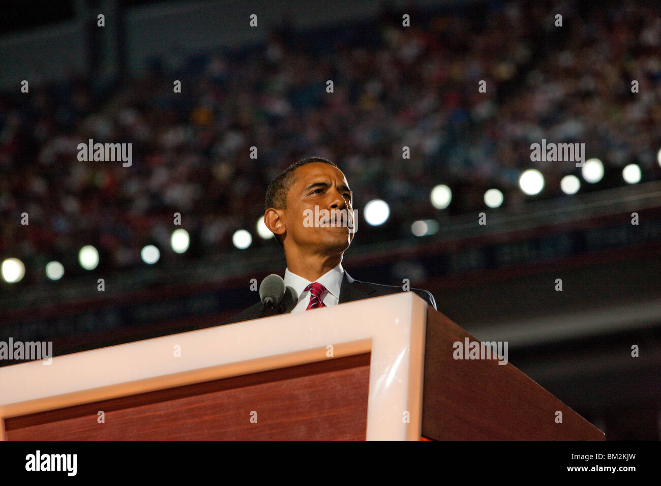 Barack obama acceptance speech hi-res stock photography and images - Alamy