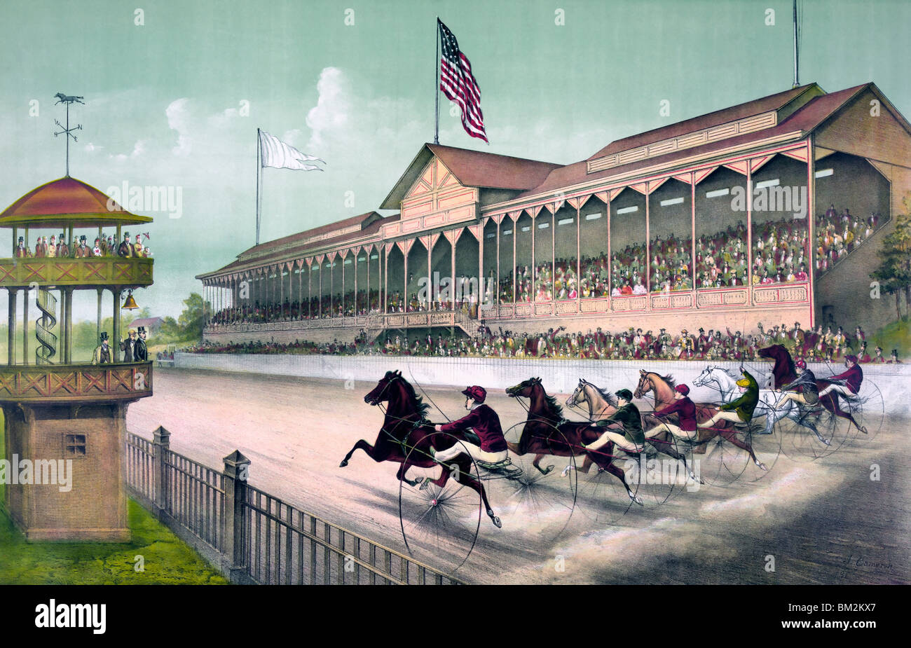 Horse fair vintage hi-res stock photography and images - Alamy