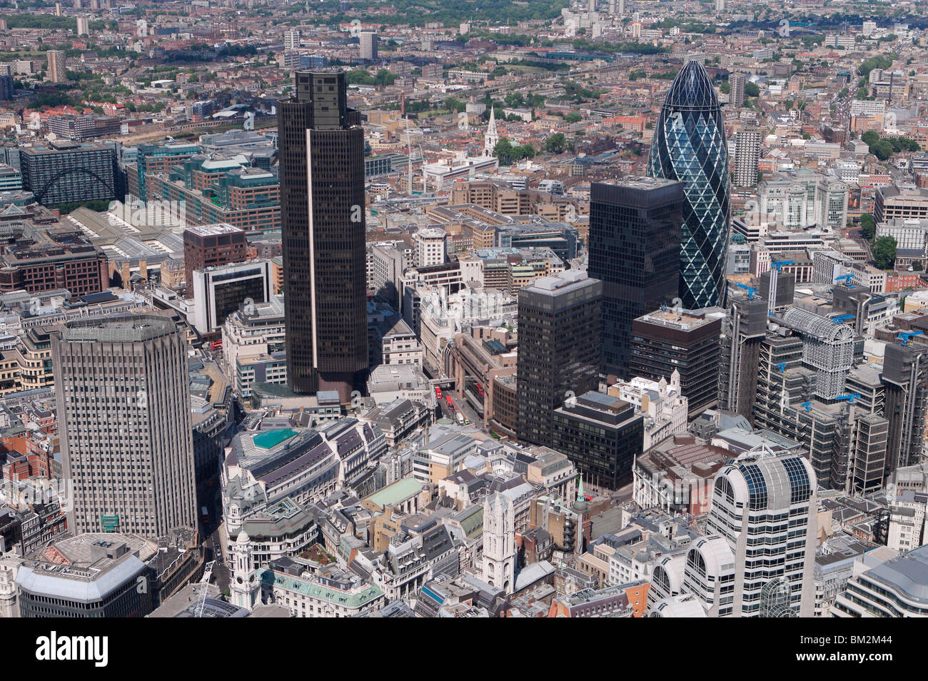 London skyscrapers aerial bishopsgate hi-res stock photography and ...