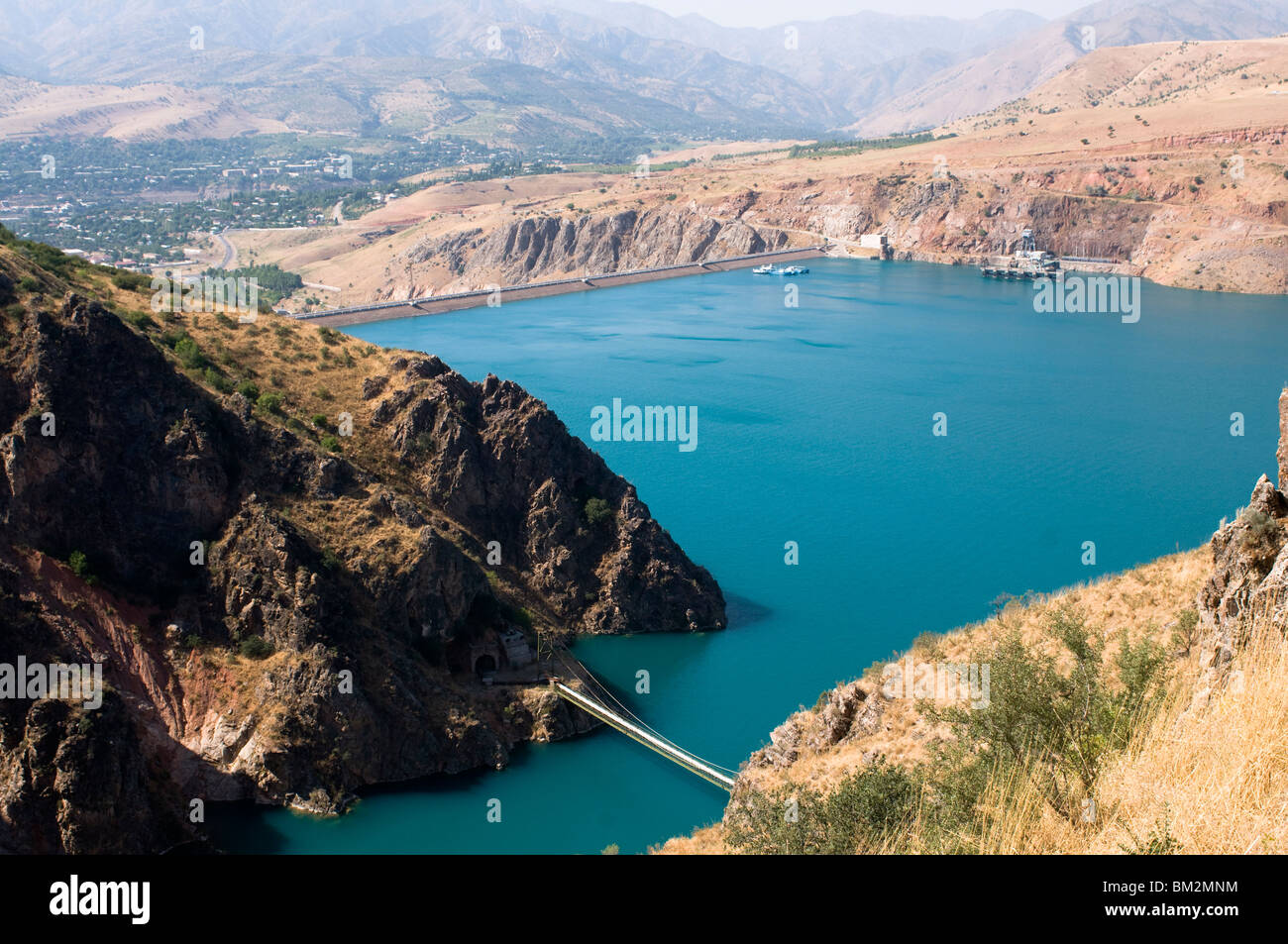 Chorvoq Reservoir at Ugam Chatkal National Park, Chimkar, Uzbekistan ...
