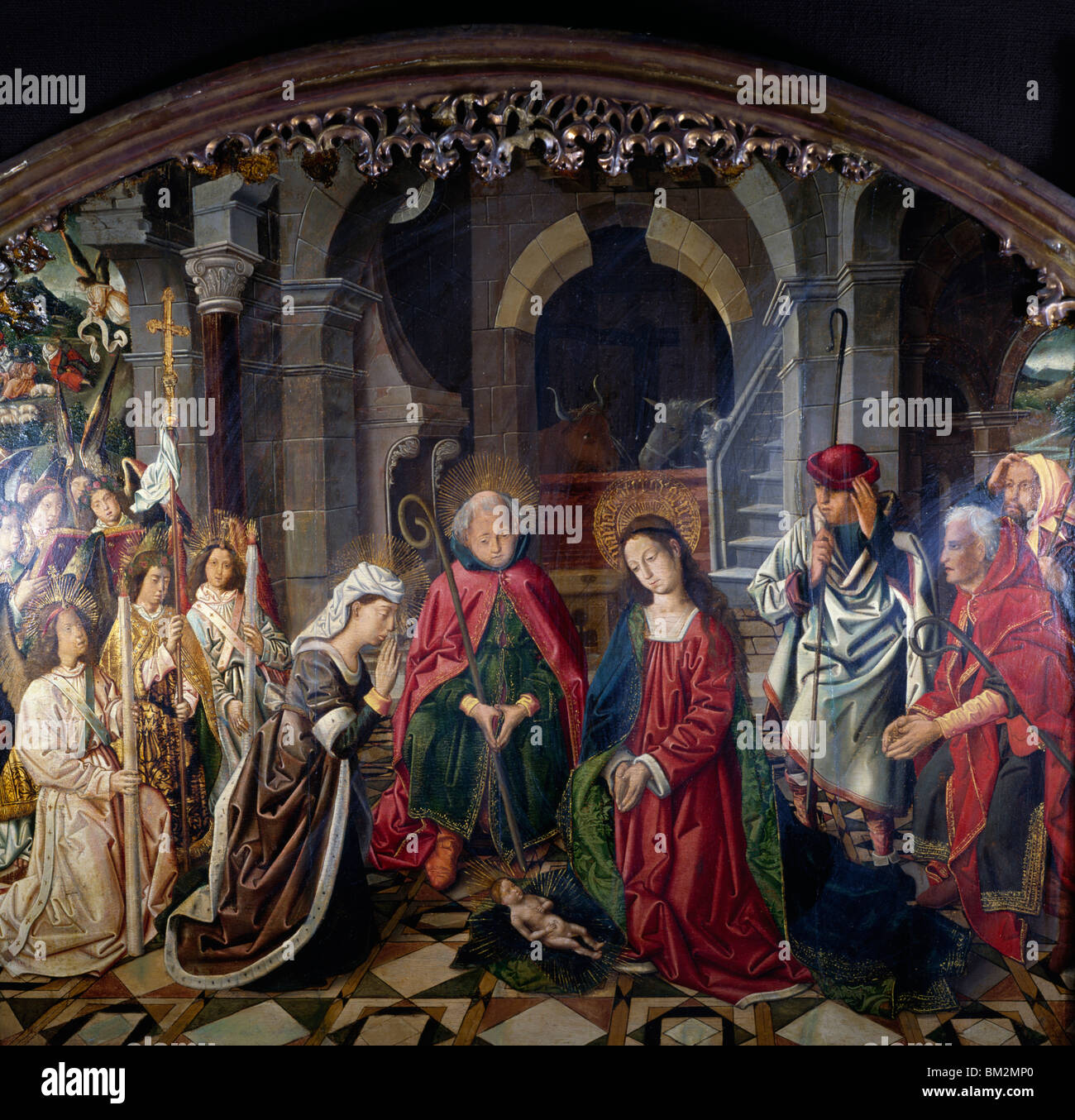 The Holy One by unknown French artist, oil on wood, 17th century, USA, Pennsylvania ...