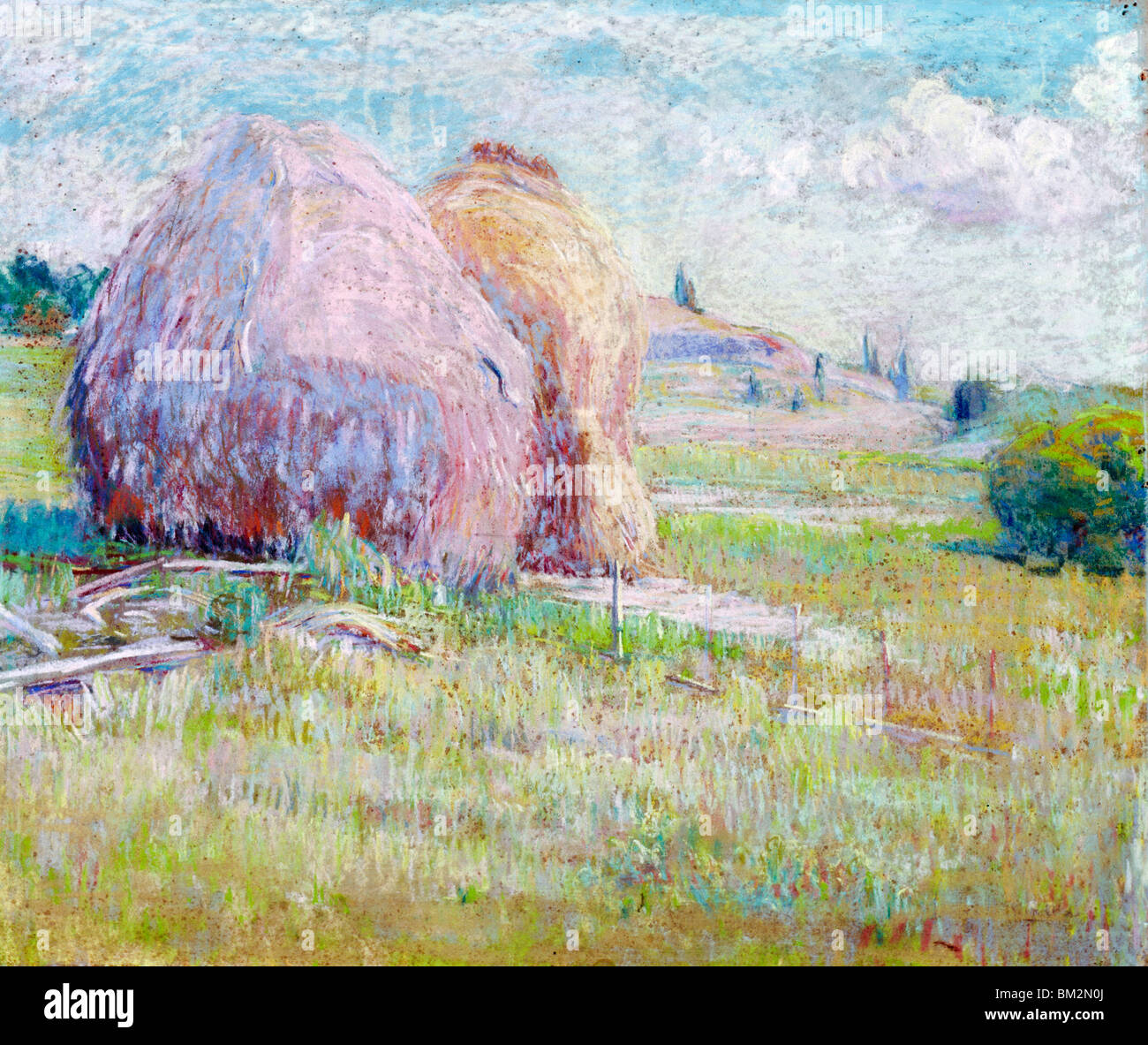 Pastel on paper hi-res stock photography and images - Alamy