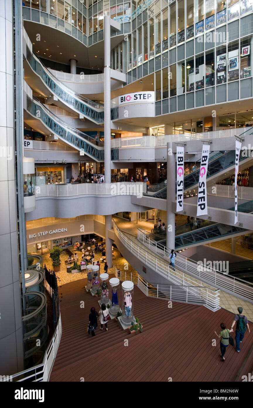 Big Step retail complex in Amerika-mura (American Village), center of ...