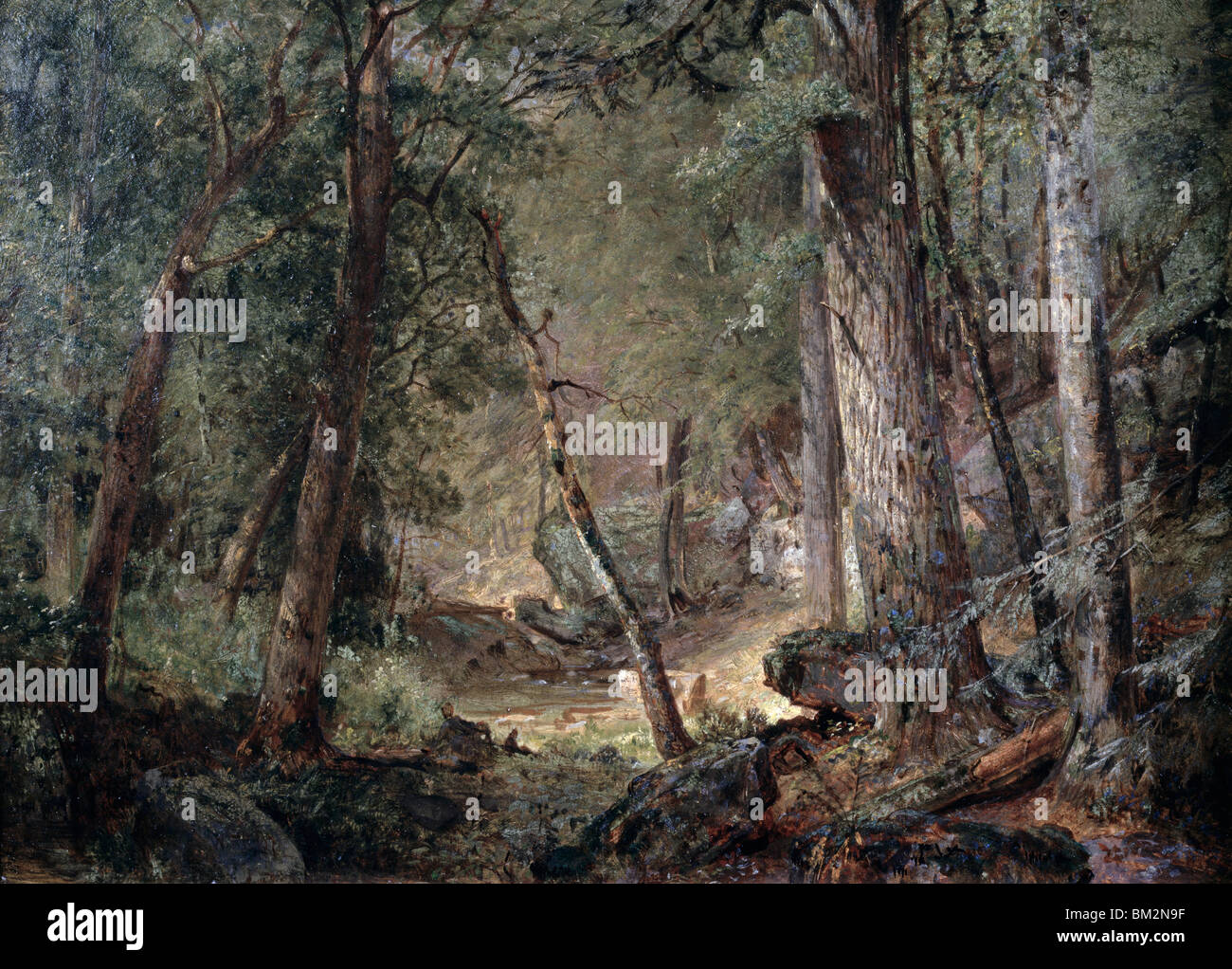 The Woods by William Trost Richards, (1833-1905 ), USA, Pennsylvania ...