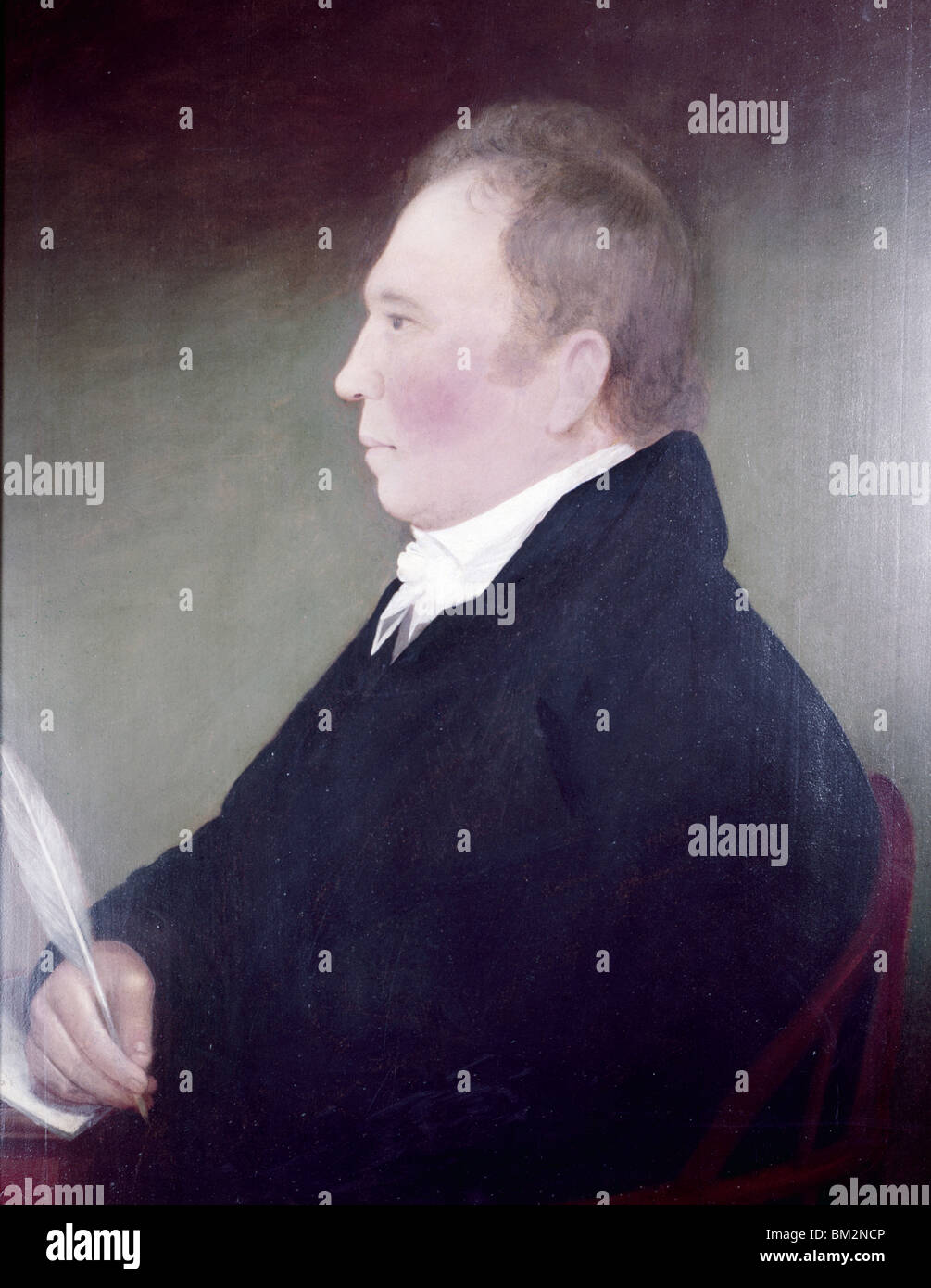 The Signer, artist unknown, oil on canvas, USA, Pennsylvania ...