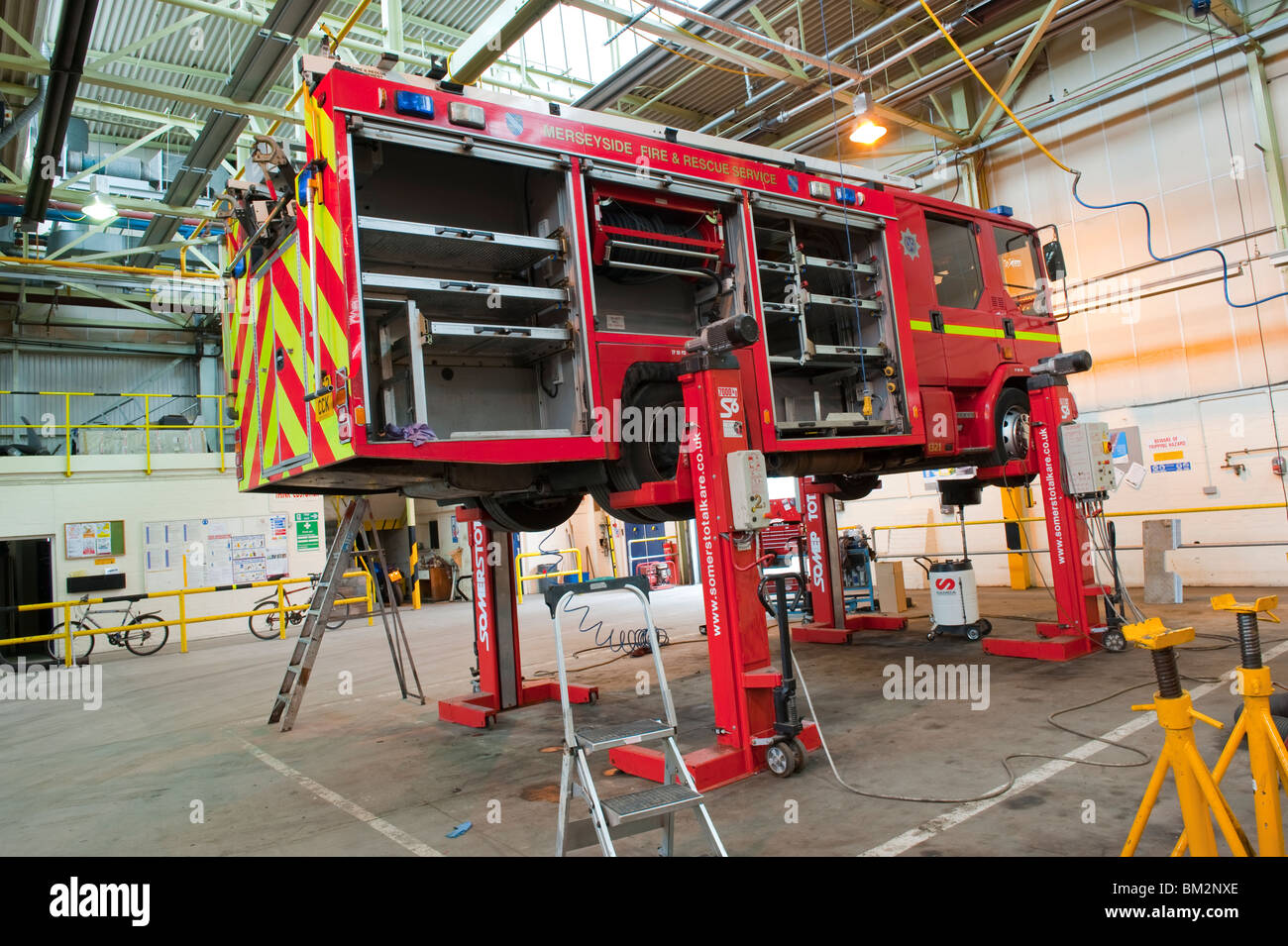 Fire brigade vehicle hi-res stock photography and images - Alamy
