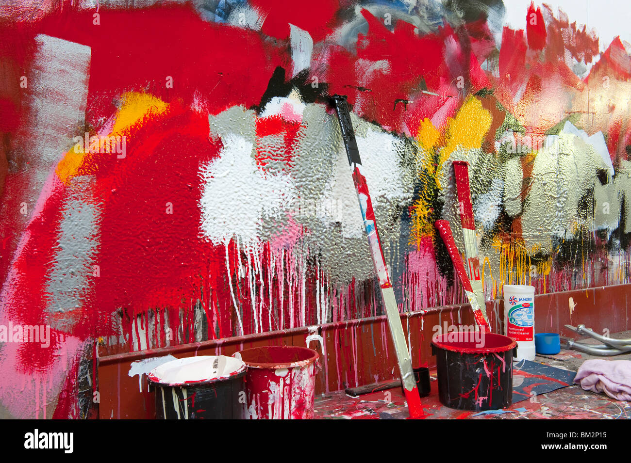 Vehicle Paint Spraying Booth Test area Stock Photo - Alamy