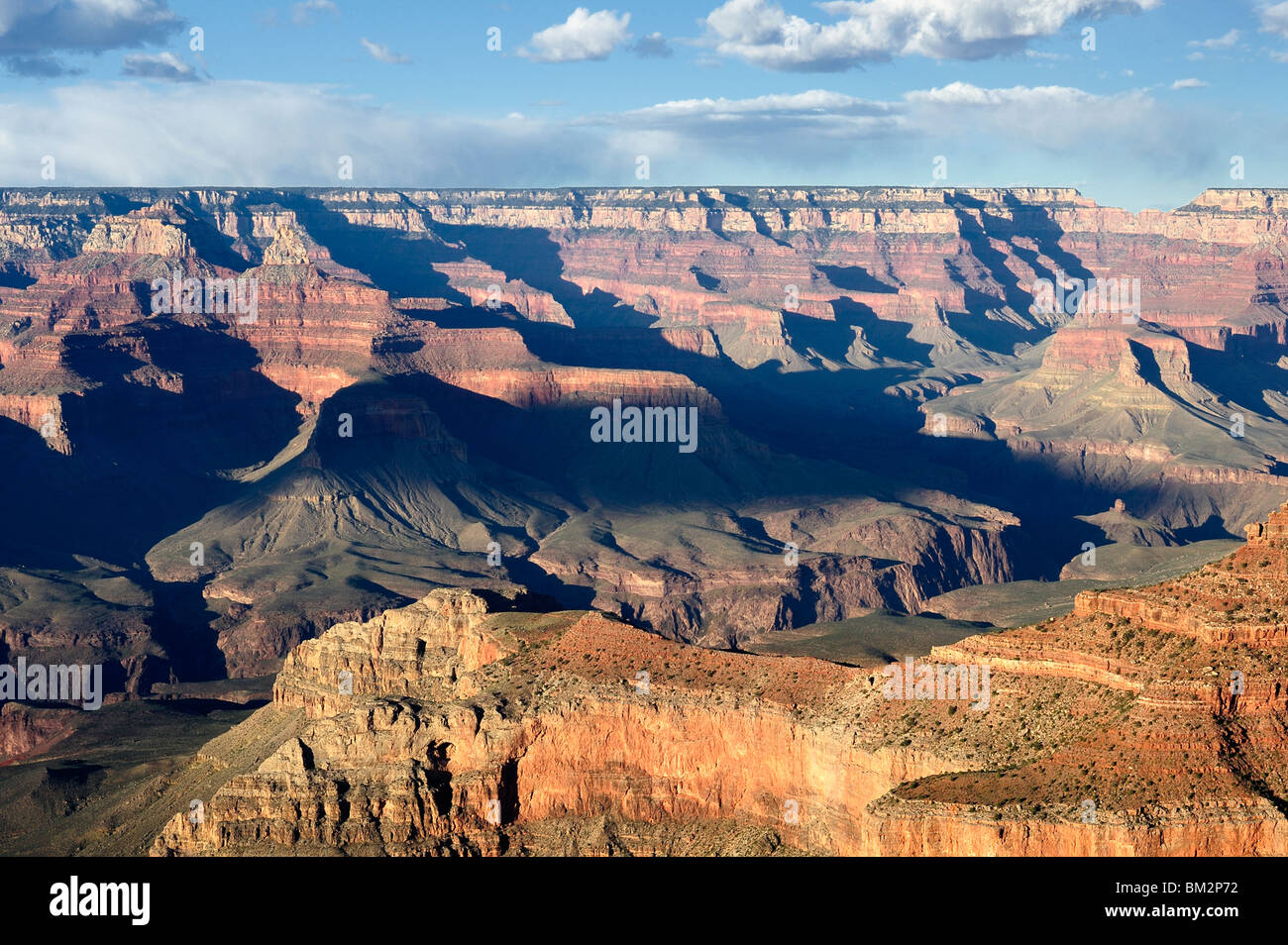 Yavapai Point Sunset, Grand Canyon National Park, Arizona, USA Stock ...