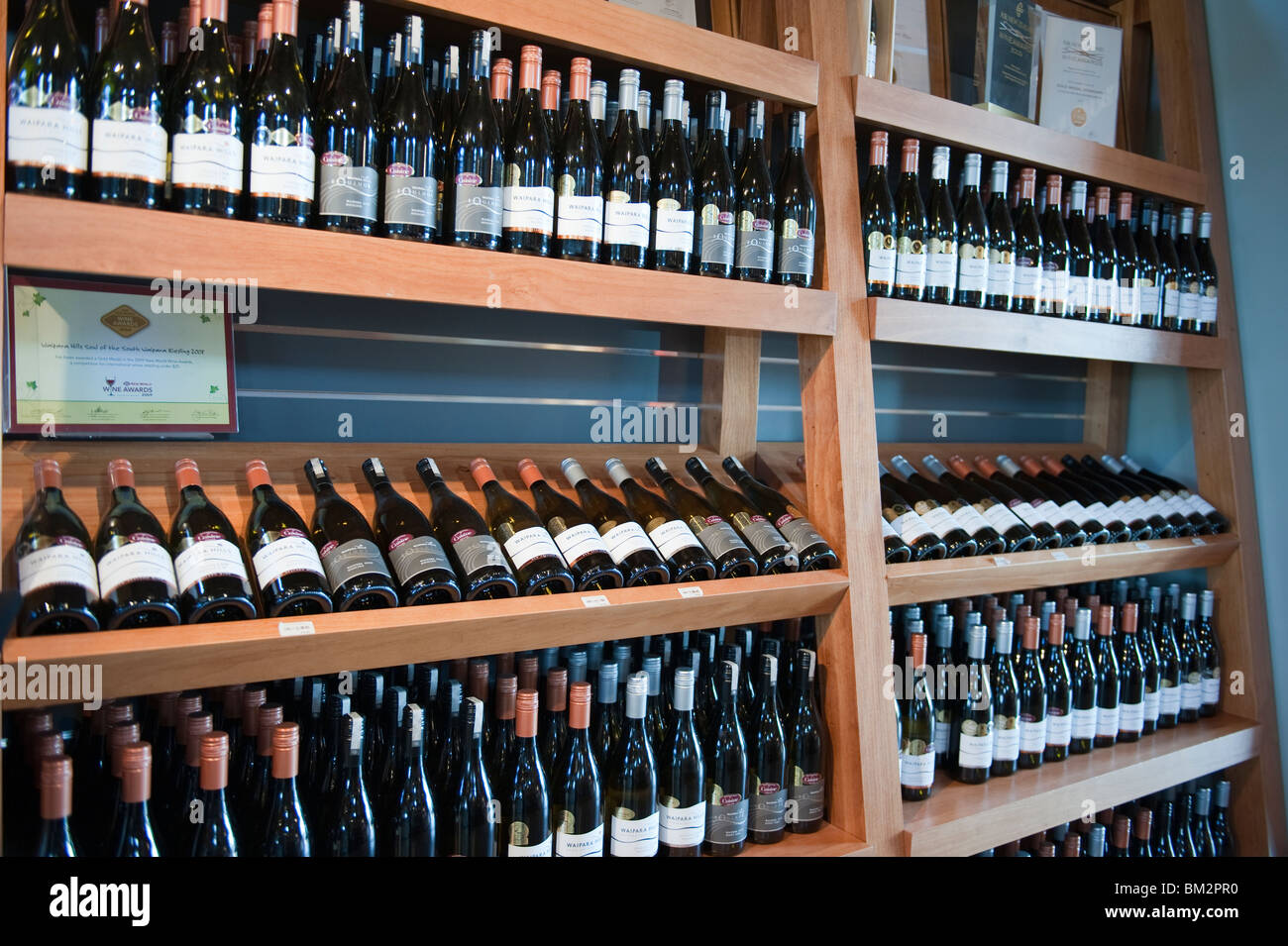 Waipara Hills wine in the Waipara region of Canterbury on New Zealand's ...