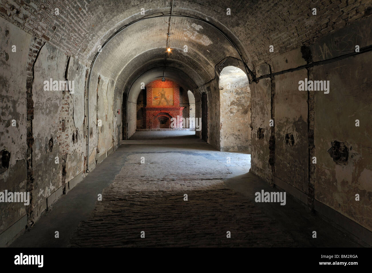 WW1 German wall painting Der Barbar dating from World War One on ...