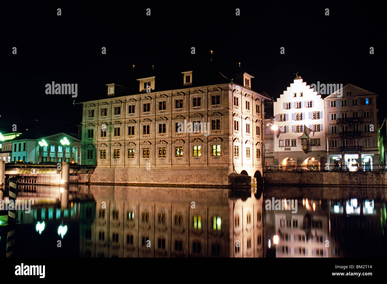 Zurich City Hall Stock Photo - Alamy