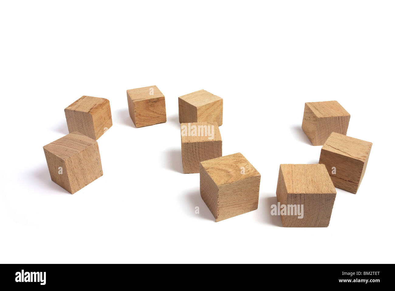 Square wooden blocks hi-res stock photography and images - Alamy