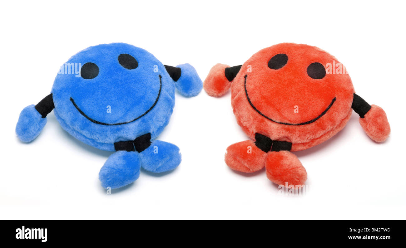 Smiley Soft Toys Stock Photo - Alamy