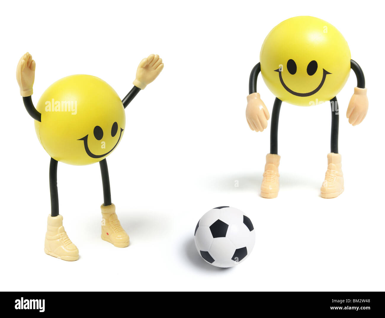Football happy face Cut Out Stock Images & Pictures - Alamy