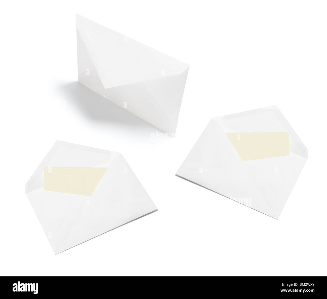 Envelopes Cut Out Stock Images & Pictures - Alamy