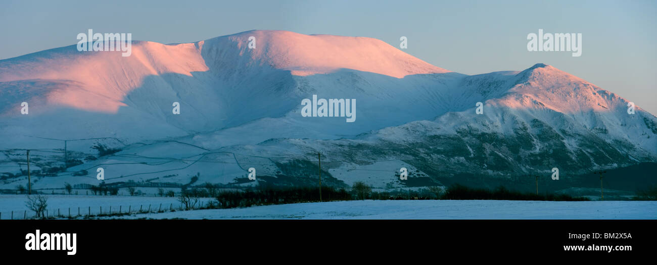Skiddaw mountain lake district hi-res stock photography and images - Alamy
