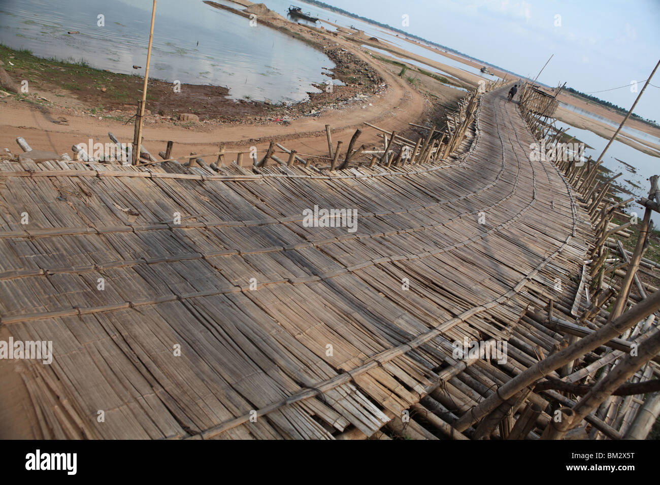 Kampong Cham Mekong Bridge High Resolution Stock Photography and Images ...