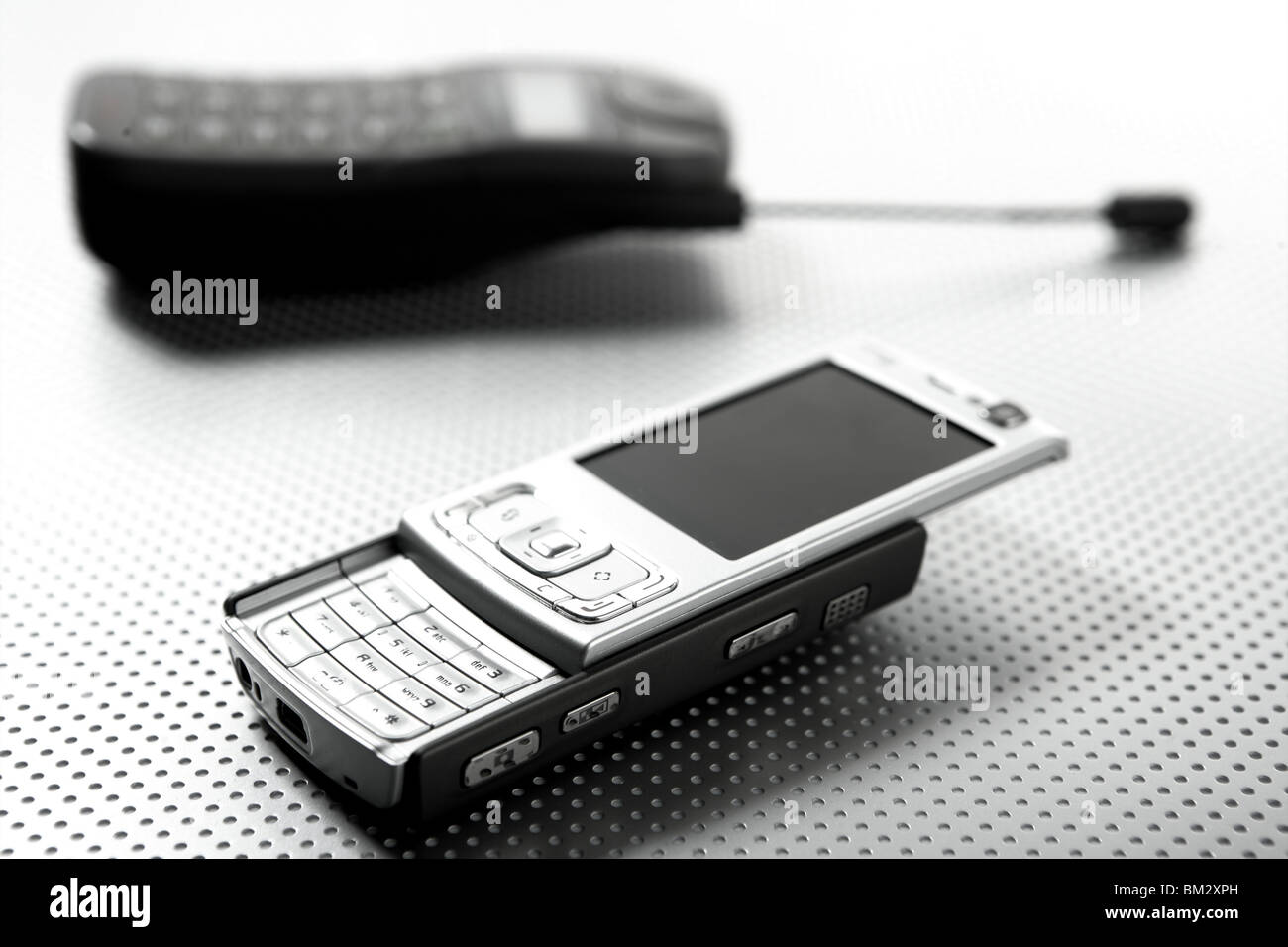 Cell phones evolution hi-res stock photography and images - Alamy