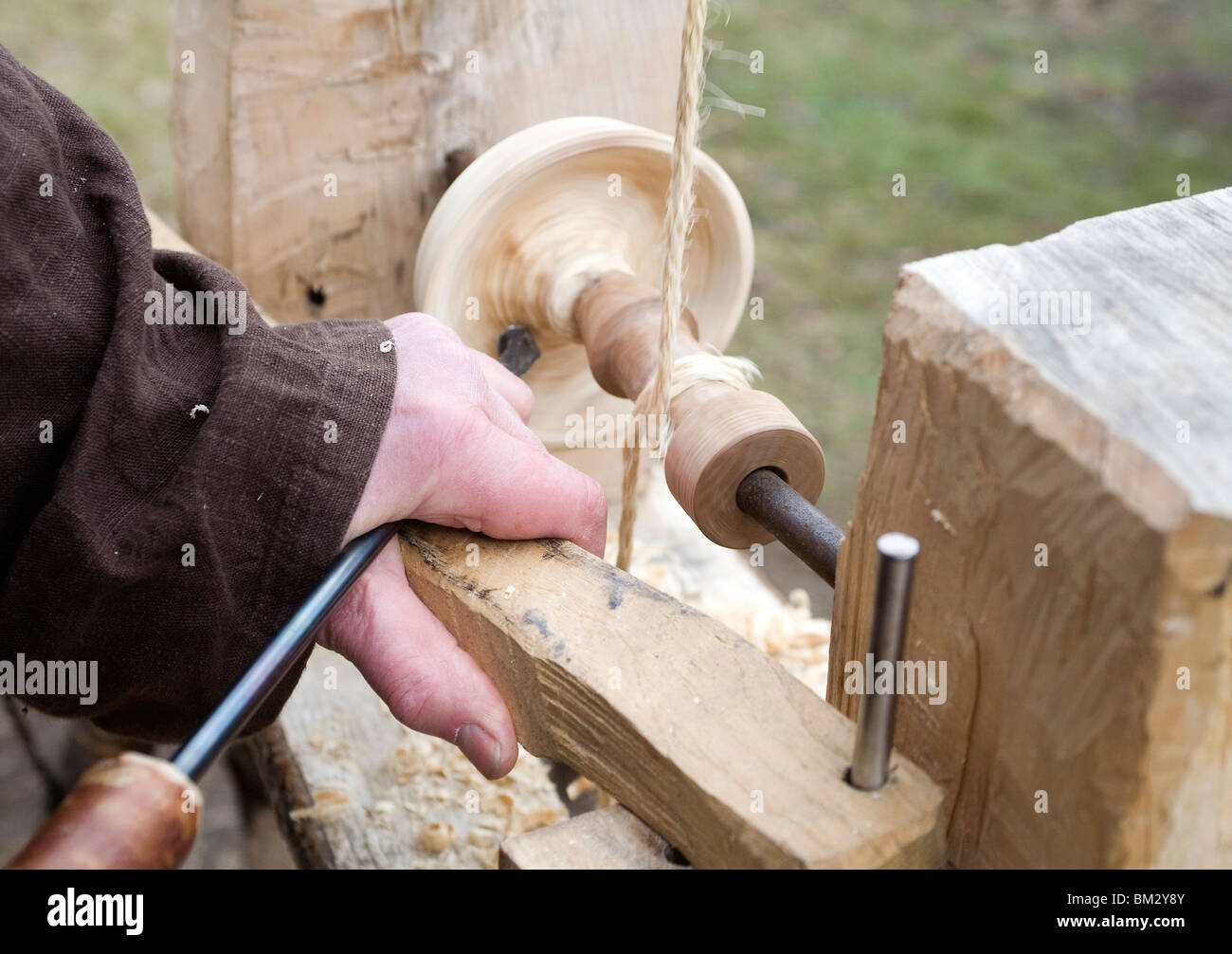 Medieval wood carpenter hi-res stock photography and images - Alamy