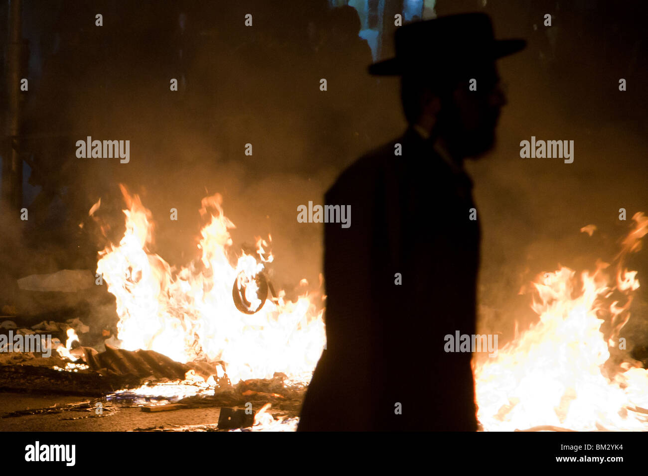 Ultra-Orthodox Haredim put up a last stand in Jerusalem protesting an ...