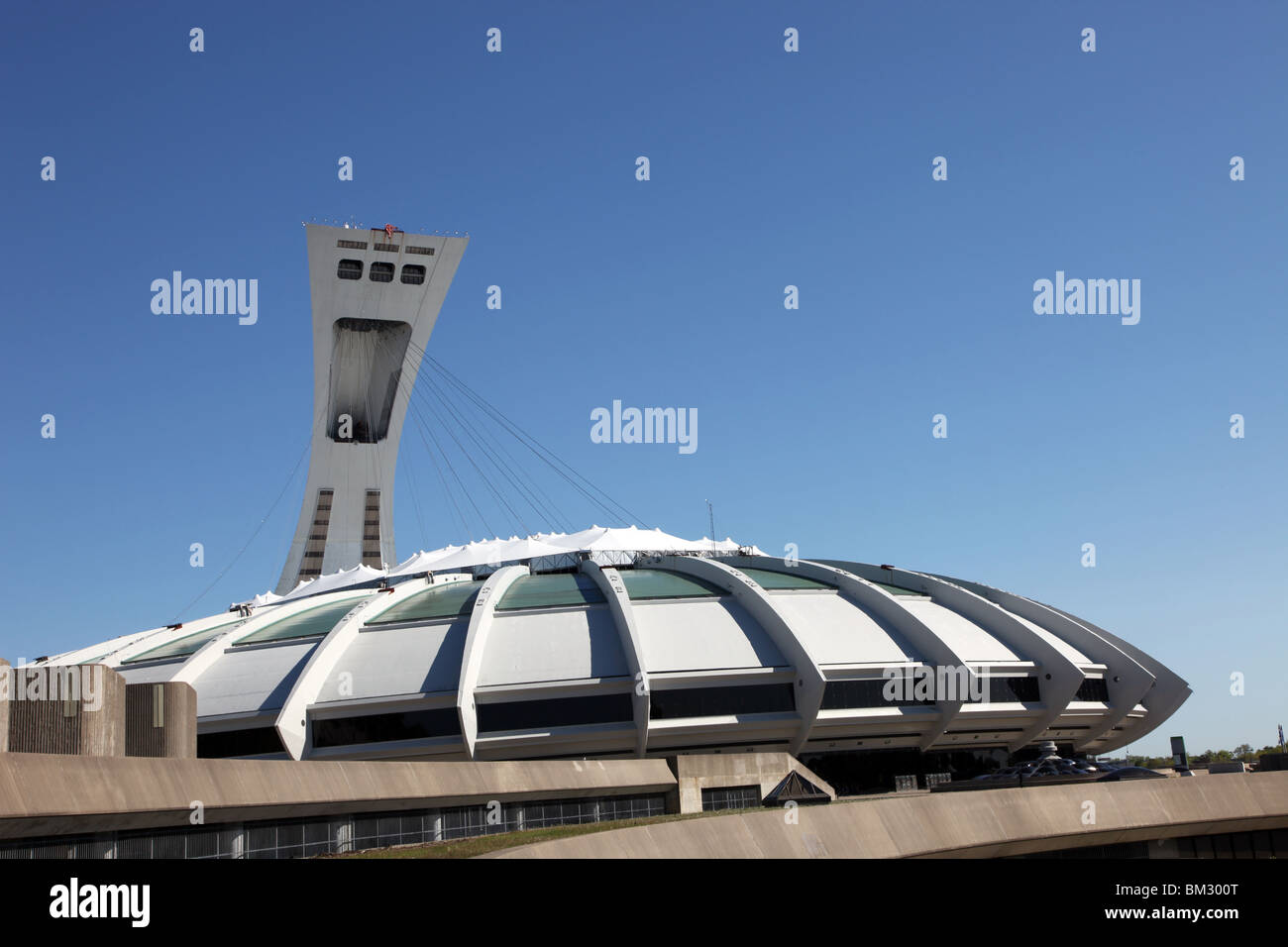 Montreal Olympic Stadium built for 1976 Olympic Games Stock Photo - Alamy