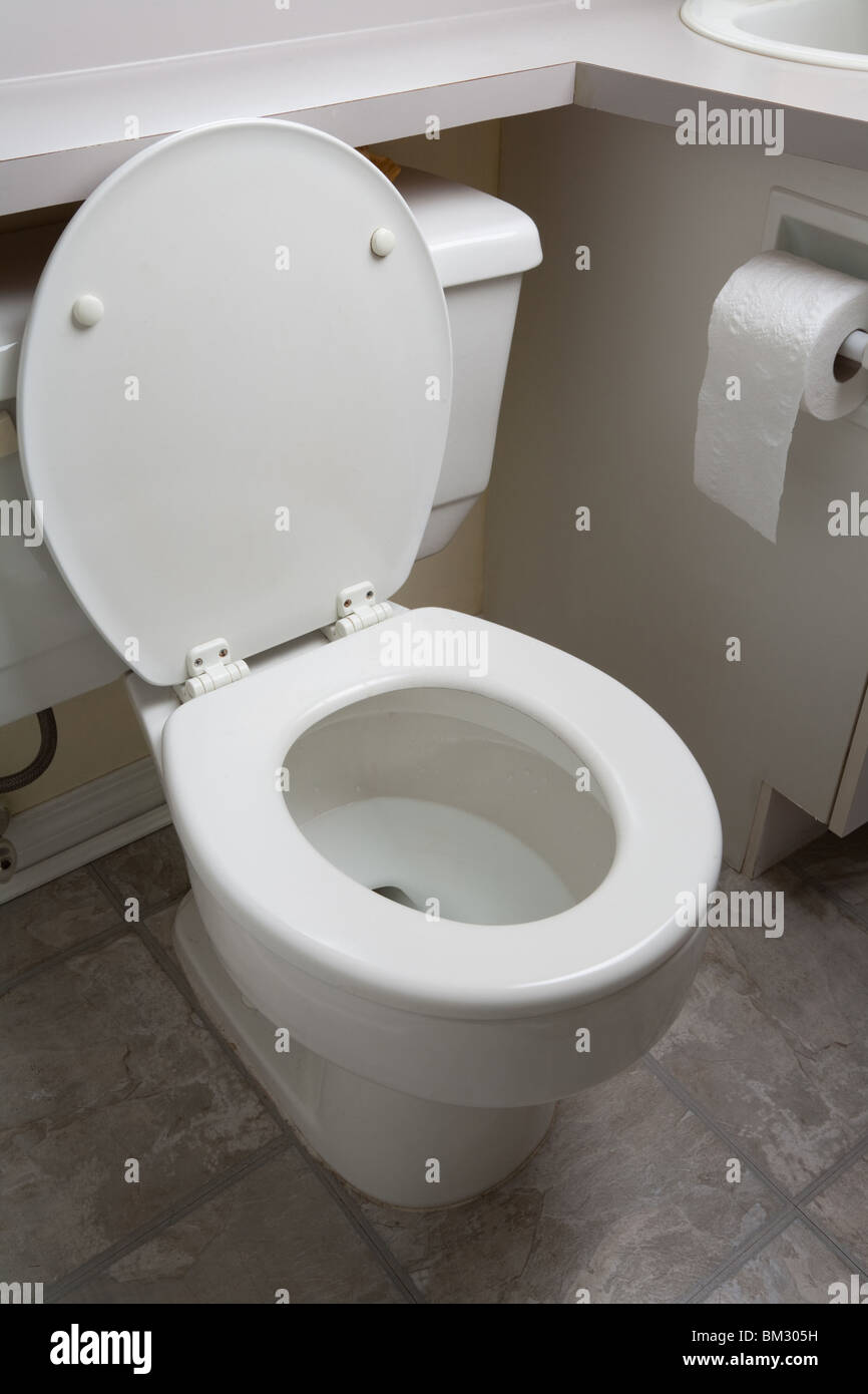 Bathroom, Toilet, close up shot Stock Photo - Alamy