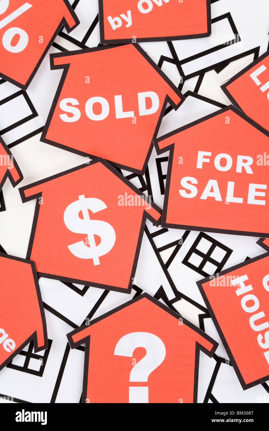 For sale home sold sign hi-res stock photography and images - Alamy