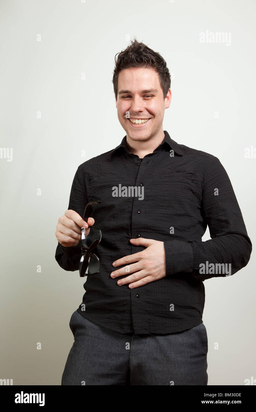 Laughing joke hi-res stock photography and images - Alamy