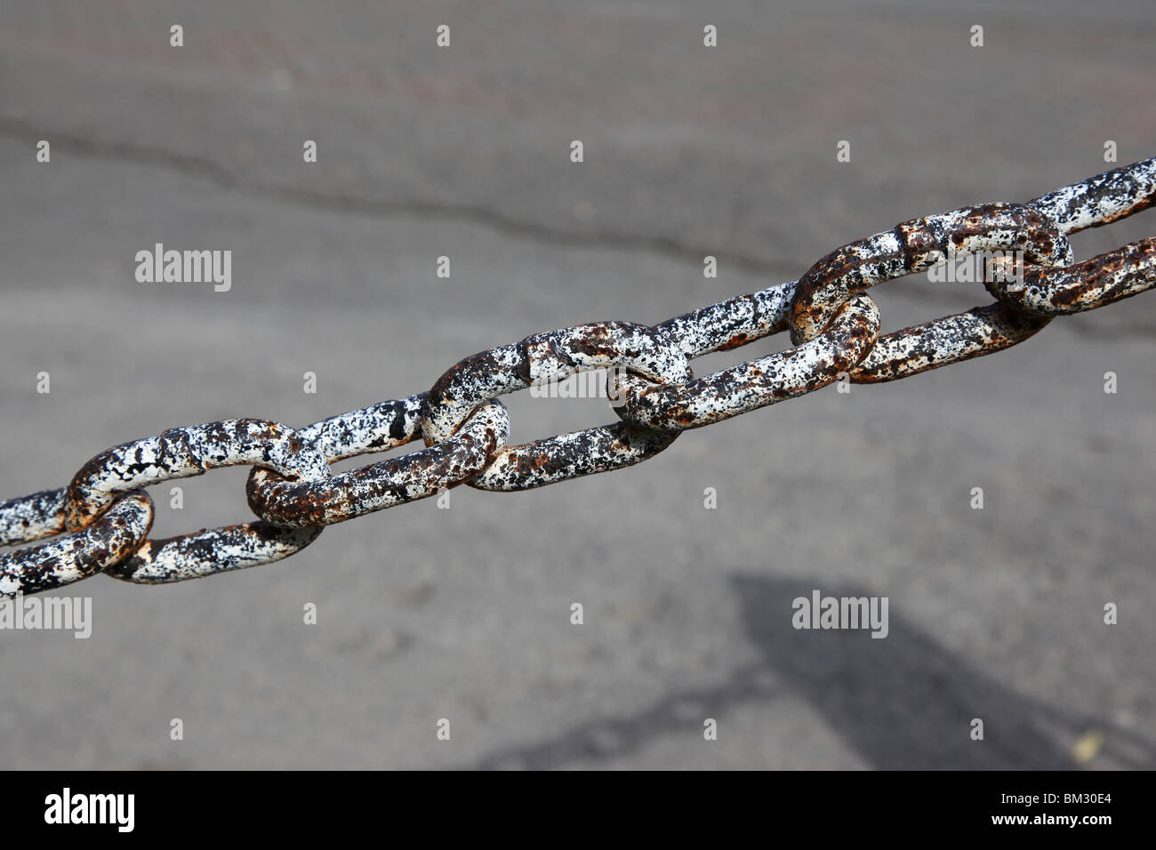 links of a chain Stock Photo - Alamy