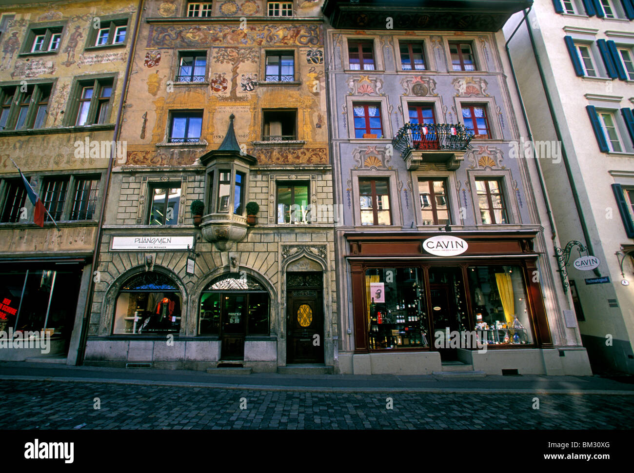 shops, stores, storefront, storefronts, historic district, Weinmarkt ...