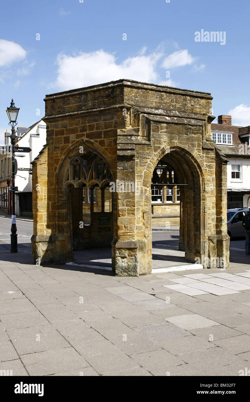 The Conduit house Sherborne Dorset. A hexagonal 16th-century building ...