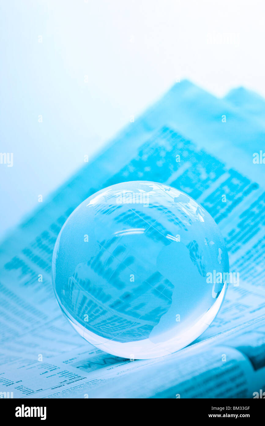 Glass and newspaper hi-res stock photography and images - Alamy