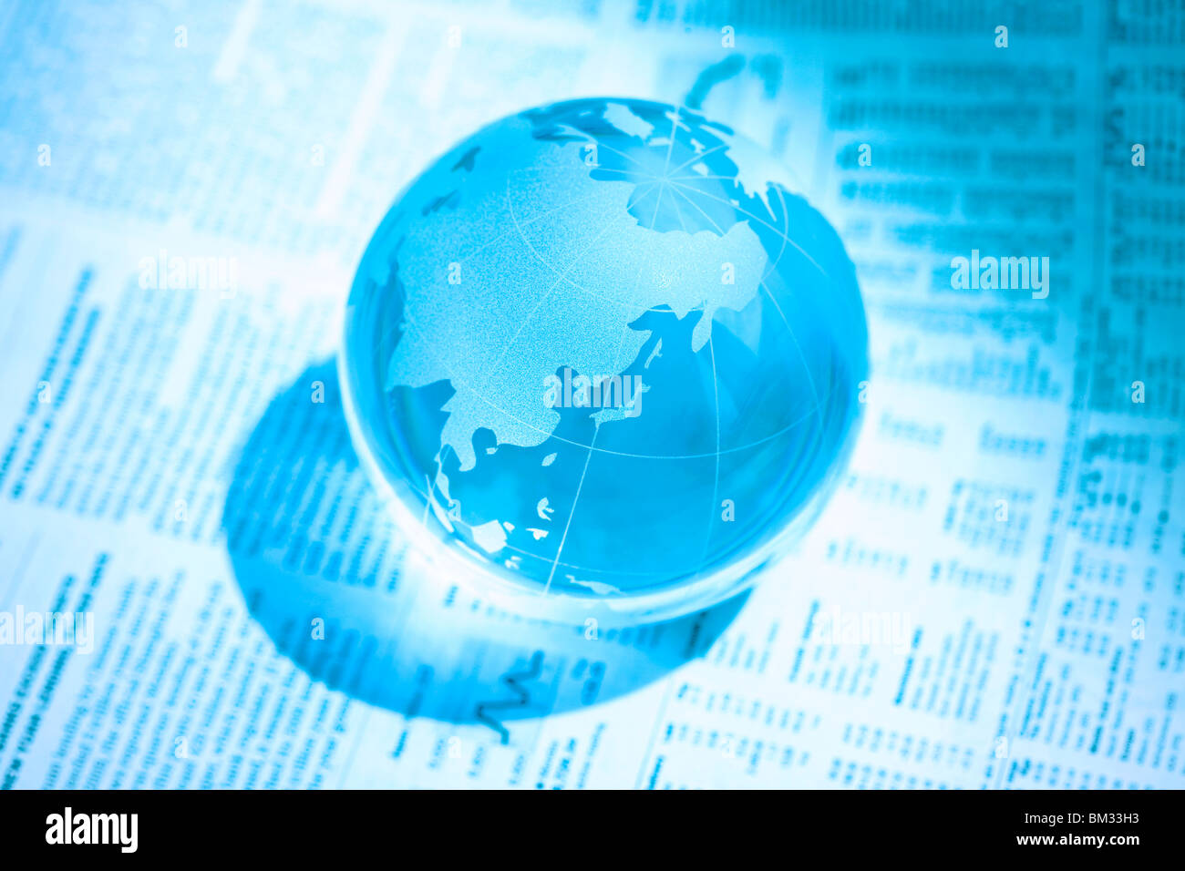 Glass and newspaper hi-res stock photography and images - Alamy