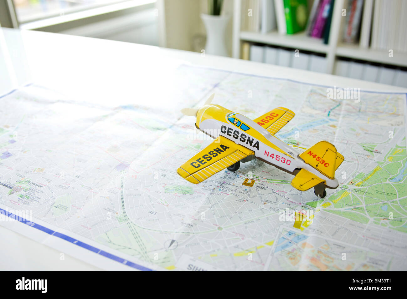 Selective focus plane model hi-res stock photography and images - Alamy