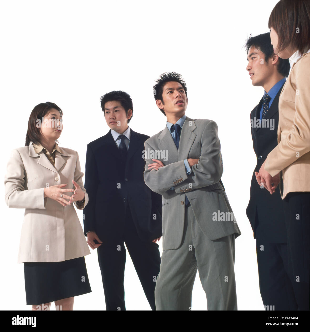 Group five business people hi-res stock photography and images - Alamy