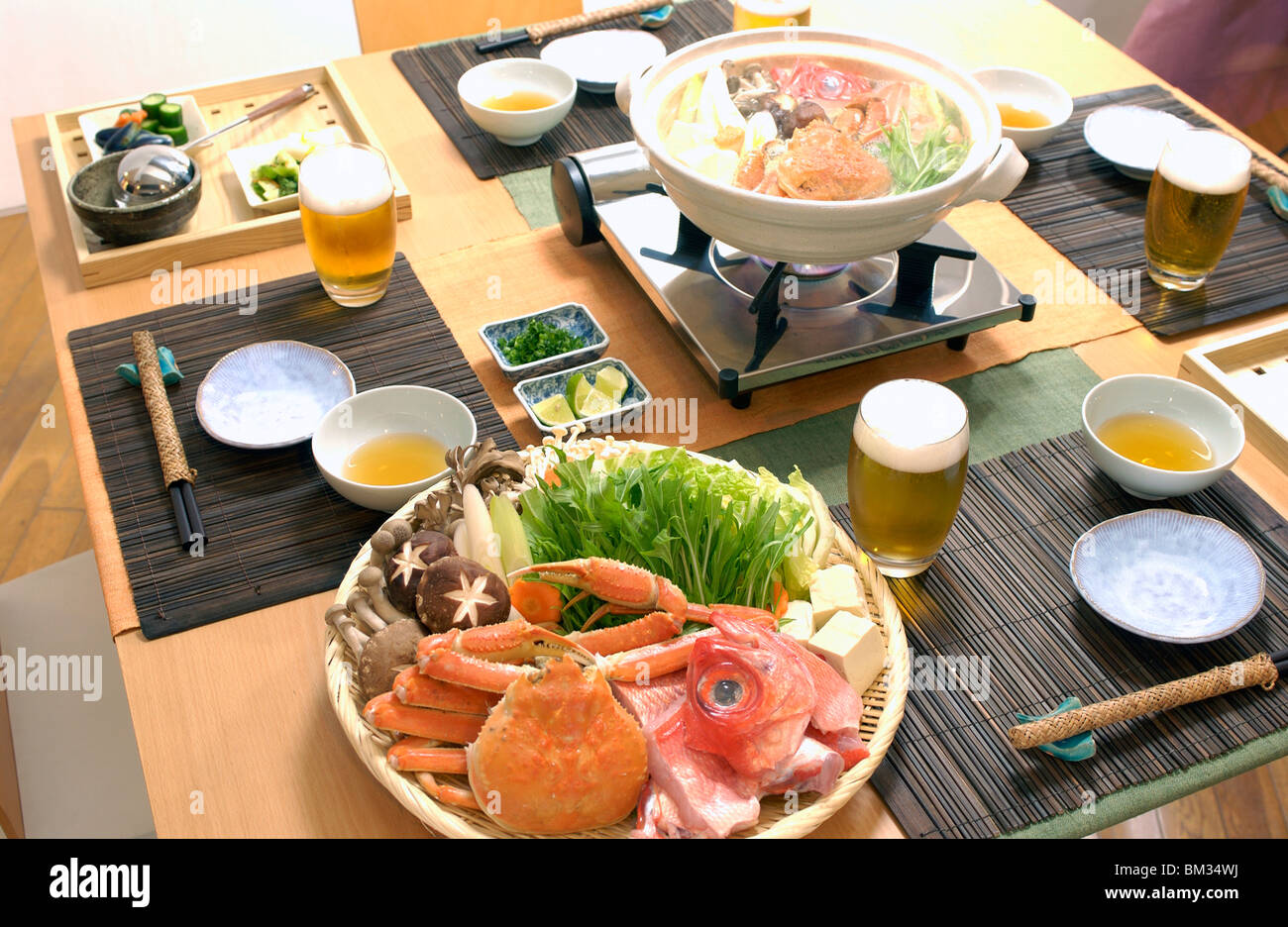 Hot pot dish Stock Photo - Alamy