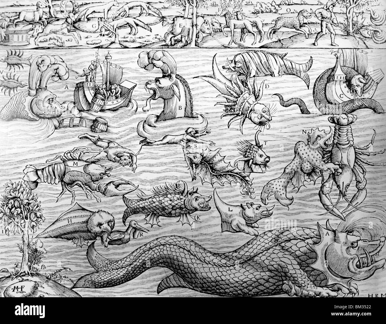 Mythological themes Black and White Stock Photos & Images - Alamy