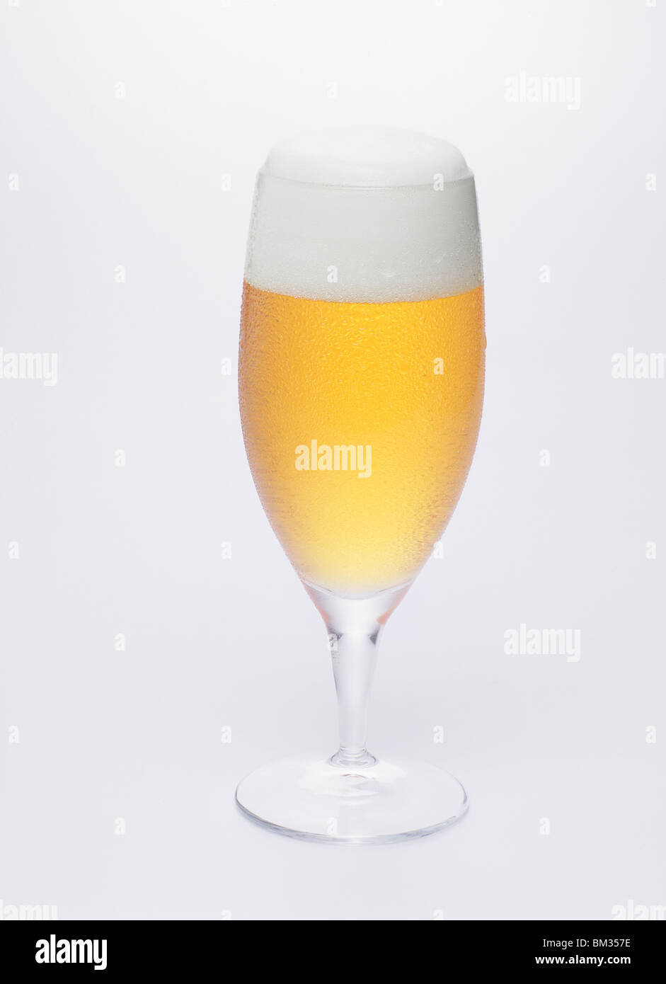 Beer in glass Stock Photo - Alamy