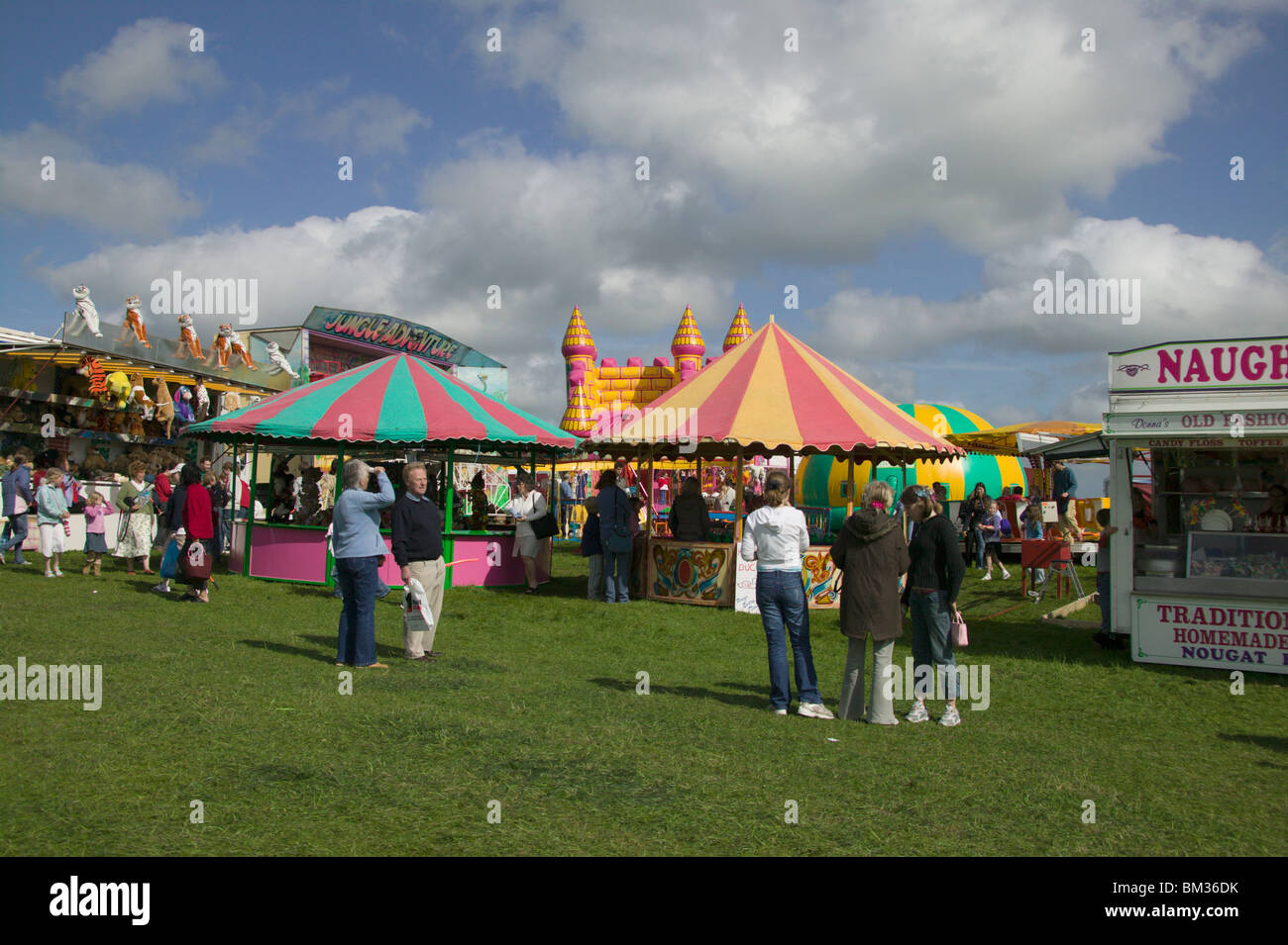 Country fair tents hi-res stock photography and images - Alamy