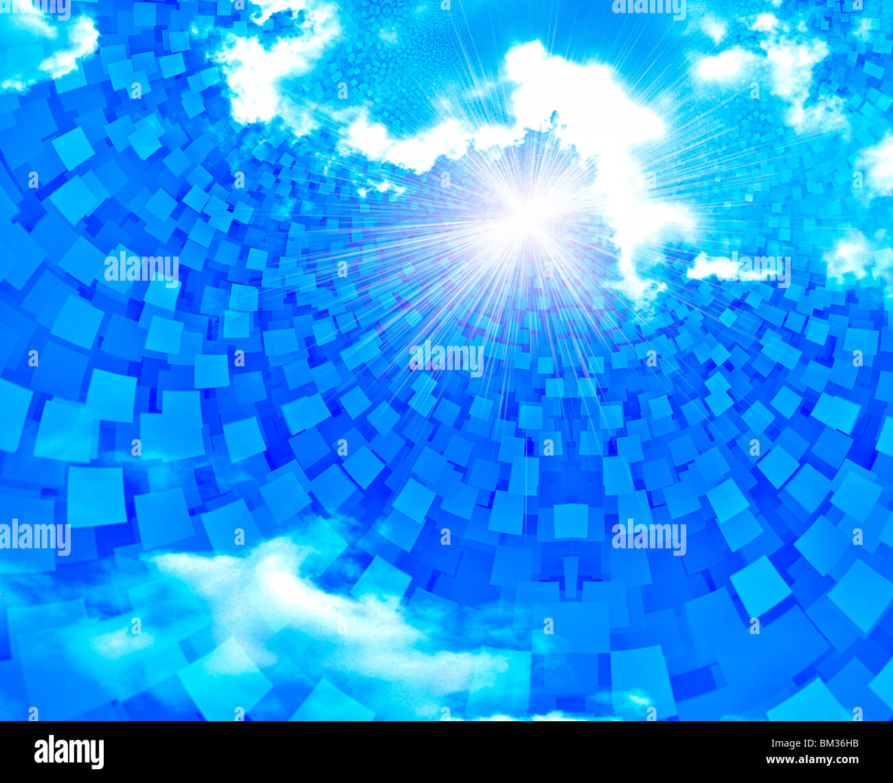 Sunbeam graphic hi-res stock photography and images - Alamy