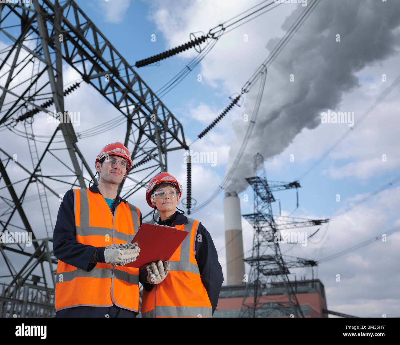 Coal Workers Power Plant Stock Photos & Coal Workers Power Plant Stock ...