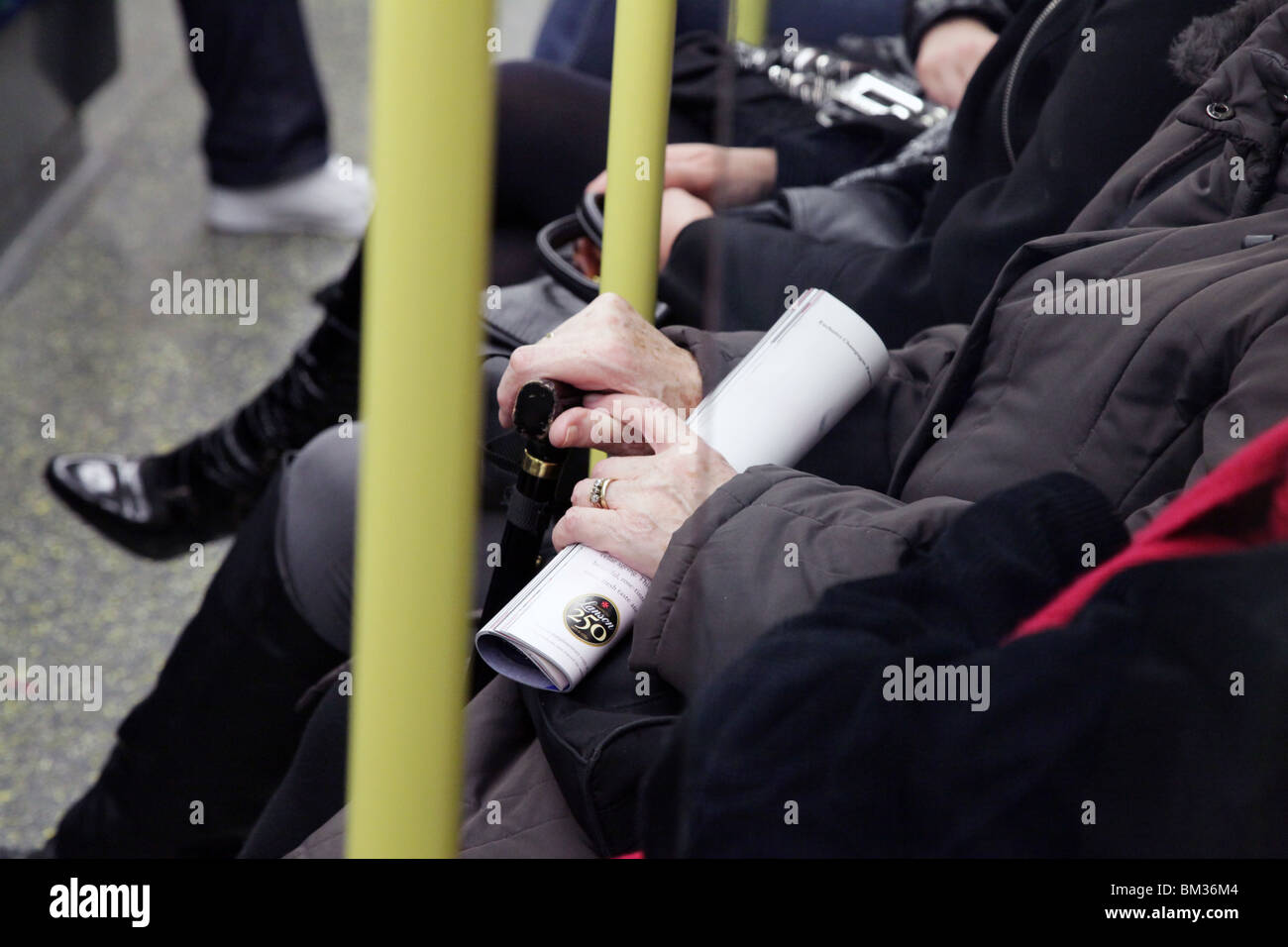 Hand london underground hi-res stock photography and images - Alamy
