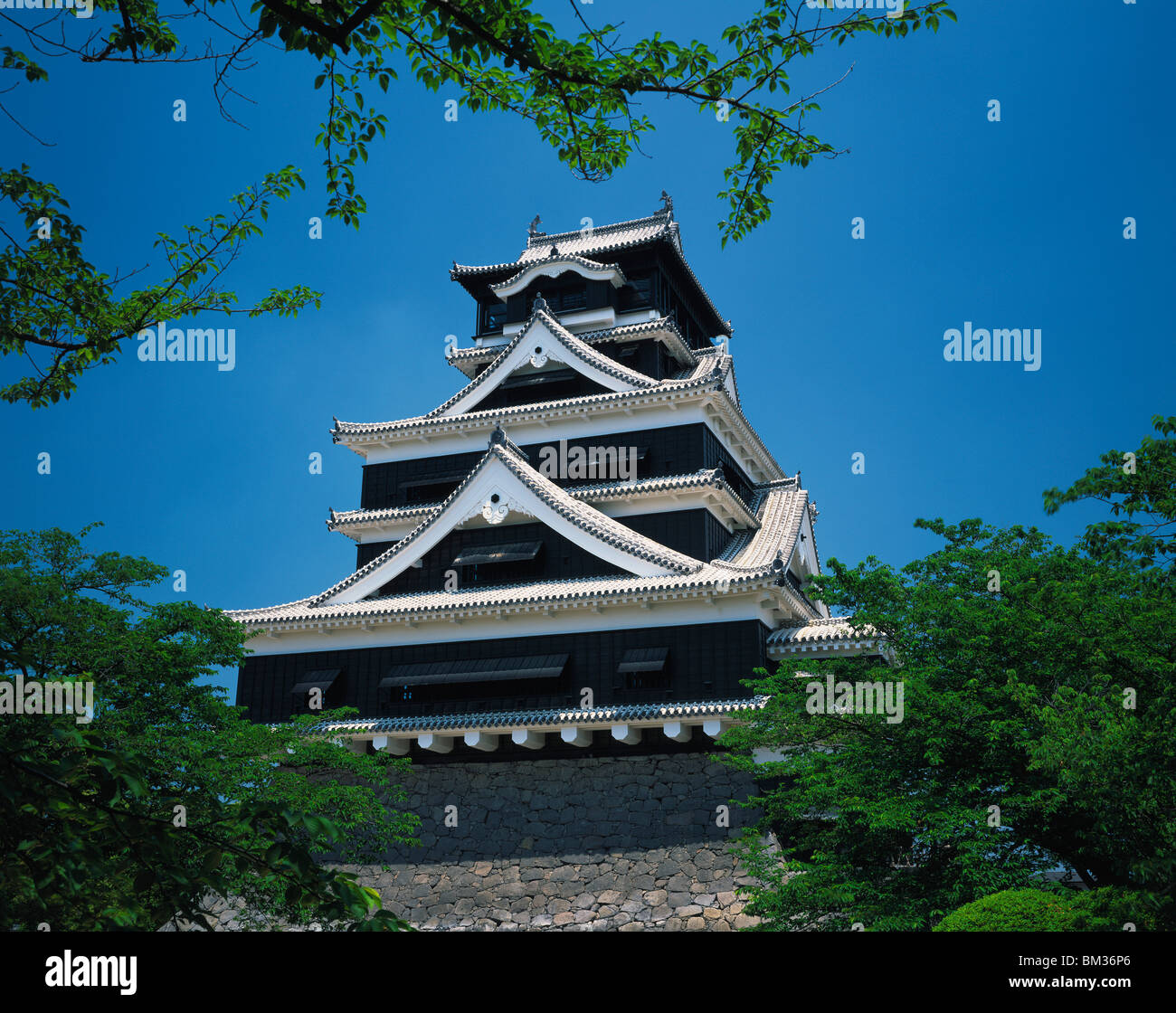 Kumamoto Castle, Kumamoto city, Kumamoto prefecture, Japan Stock Photo ...