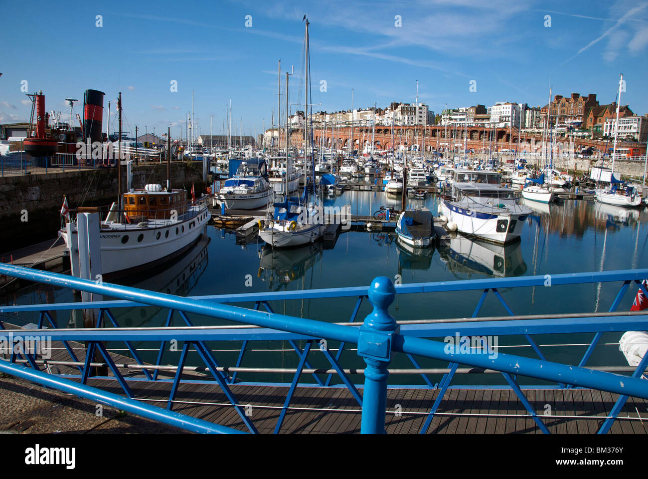 Ramsgate Kent UK Seafront Harbor Harbour Marina Stock Photo - Alamy