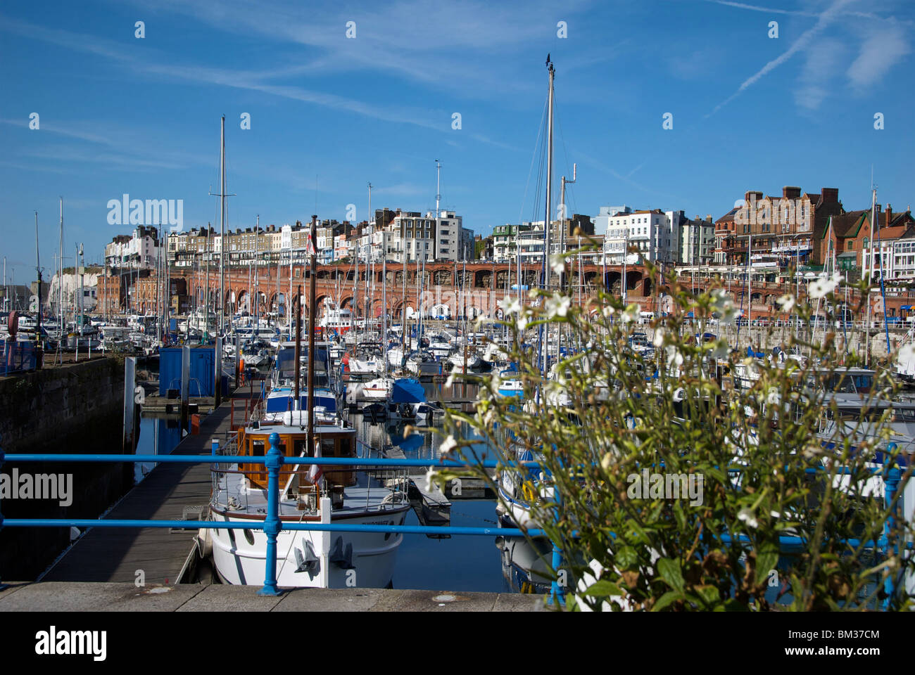 Ramsgate Kent UK Seafront Harbor Harbour Marina Stock Photo - Alamy