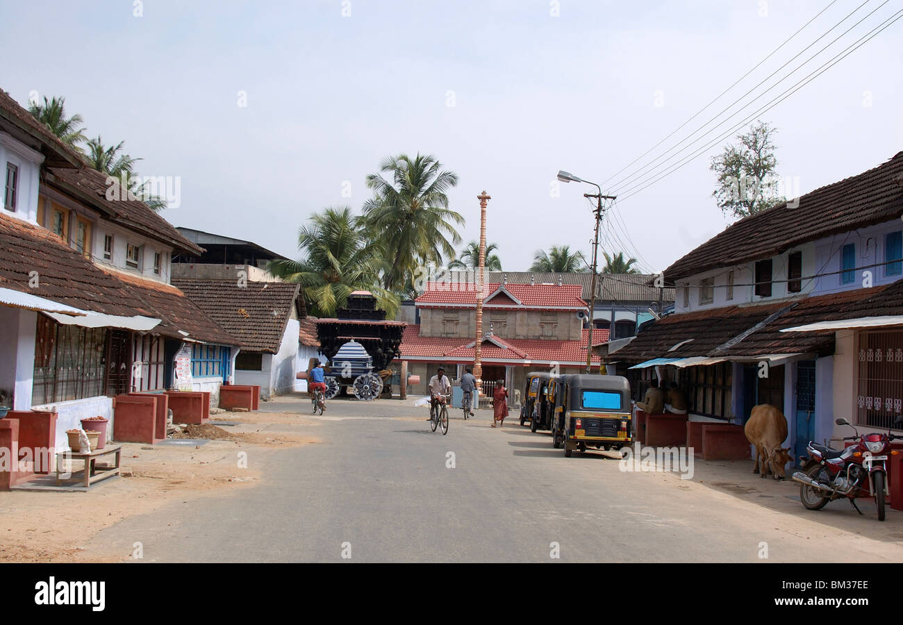 homes from kalpathy cultural heritage village in palakad,kerala,india ...